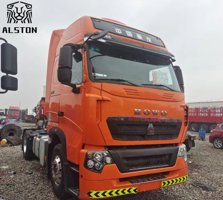 Sinotruk Howo T7H 480hp MAN Engine Used Tractor Truck 4x2 with Hydraulic Retarder